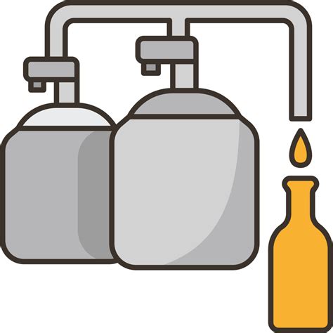 Distillery Brewing Fermentation Production Alcohol Icon Download