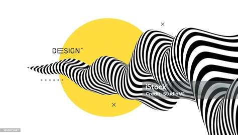 착시 현상이 있는 패턴입니다 3d 표지 디자인 템플릿입니다 아시아 벡터 일러스트 레이 션 브로셔 잡지 포스터 프리젠 테이션 전단지 및 배너 전단지에 대한 스톡 벡터 아트 및