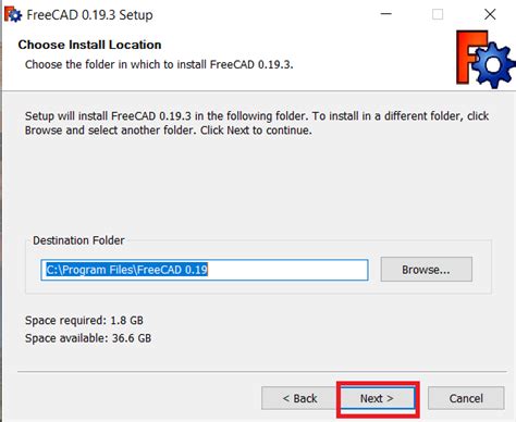 how to install freecad on windows geeksforgeeks
