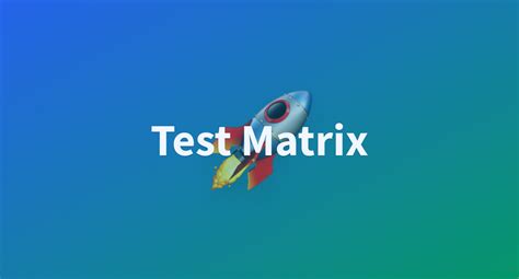 Test Matrix A Hugging Face Space By Divyakumari