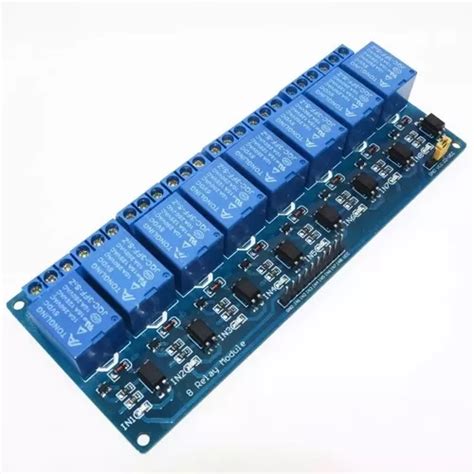 Módulo Relé 8 Canais 5v Para Arduino Pic Arm E Outros Pe