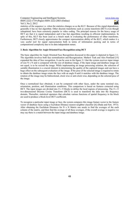 Similarity Of Inference Face Matching On Angle Oriented Pdf