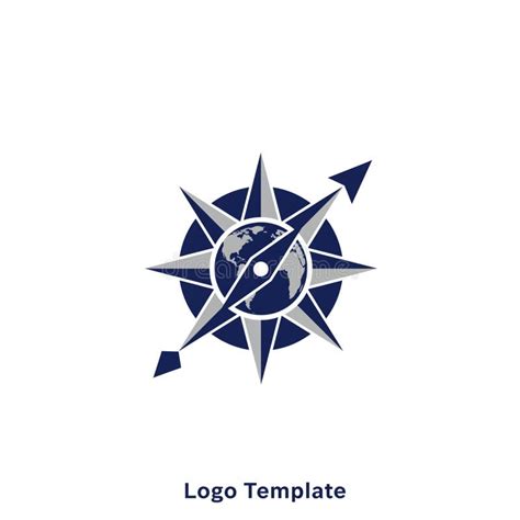 Compass Logo Center Circle Stock Illustrations 194 Compass Logo Center Circle Stock