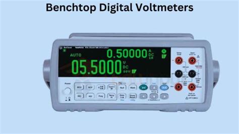 Digital Voltmeter Definition Working Types And Applicaions