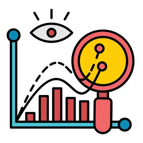 Forecasting Generic Color Lineal Color Icon