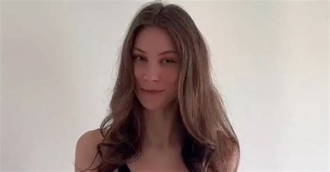 Influencer Divides Opinion In Barely There Mesh Dress Daily Star