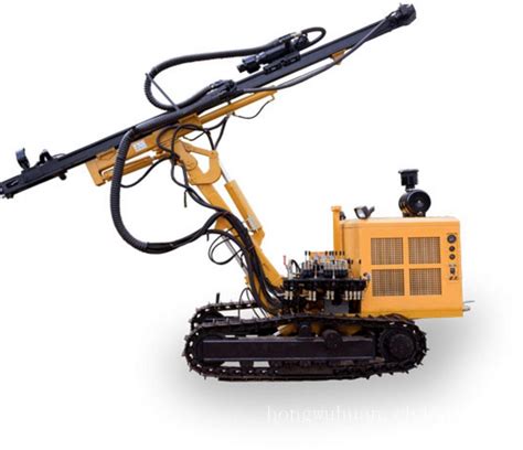 Hc728履带式露天潜孔钻车 潜孔钻机相关信息 浙江红五环机械股份有限公司 浙江红五环空压机竭诚为您服务 浙江红五环机械 红五环 一比多