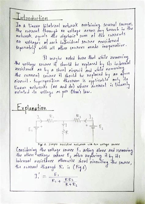 Solution Superposition Theorem Shortcut Studypool