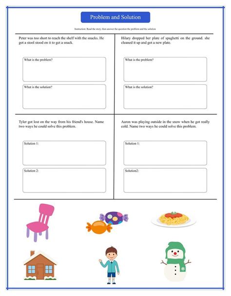 Problem And Solution Worksheets Artofit