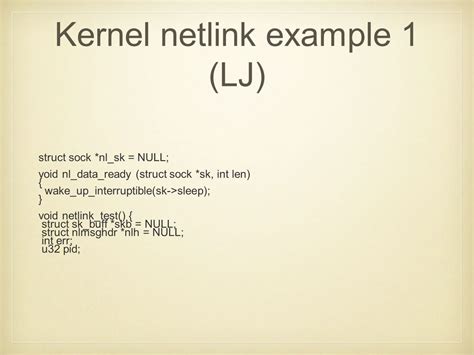 Kernel Module Programming Nezer J Zaidenberg Reference This Guide Is