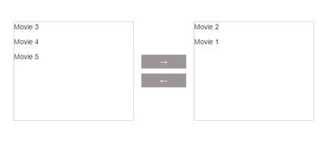Dual List Box Component For Angular 2 Angular Script