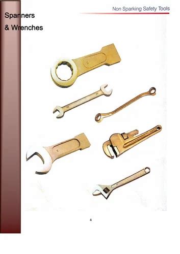 Non Sparking Hammering Slogging Ring Spanner Size From 24 100 Mm At