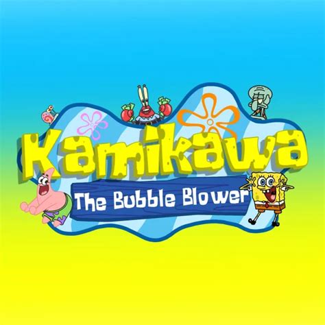 Spongebob Logo Name Tag Design