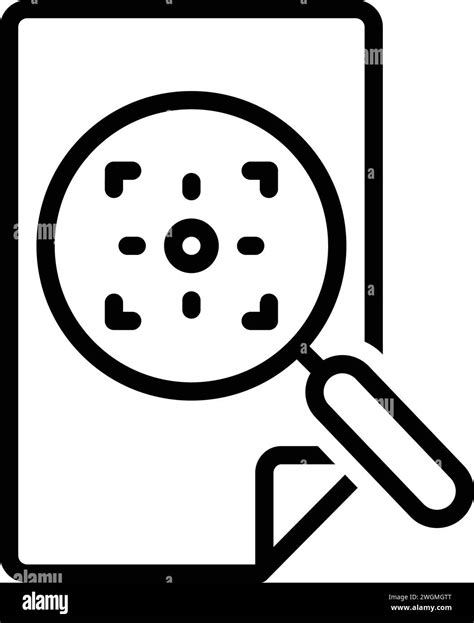 Icon For Previewmagnifier Stock Vector Image And Art Alamy