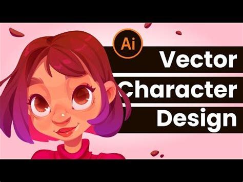 How To Draw Character Design In Adobe Illustrator Adobe Illustrator Graphic Design Vector