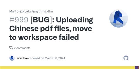 [bug] uploading chinese pdf files move to workspace failed · issue