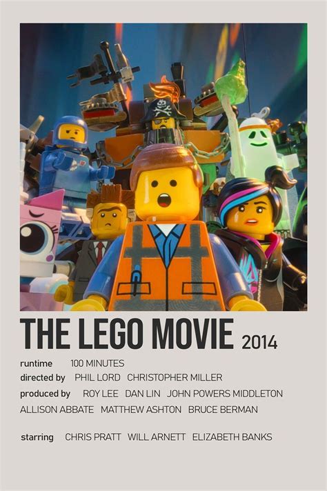 The Lego Movie Movie Poster