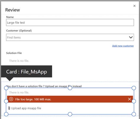 Canvas App Attachments File Size And File Type Validations Rajeev
