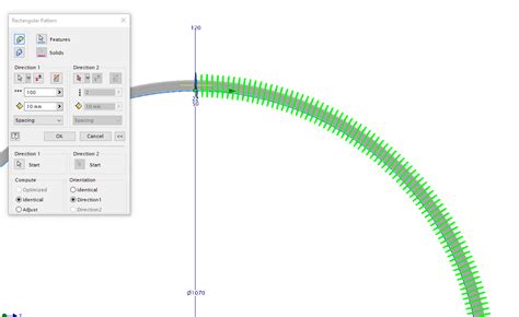 Solved Curve Driven Pattern Problem Autodesk Community