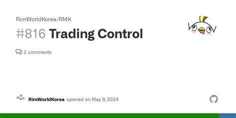 Trading Control · Issue 816 · Rimworldkorearmk · Github