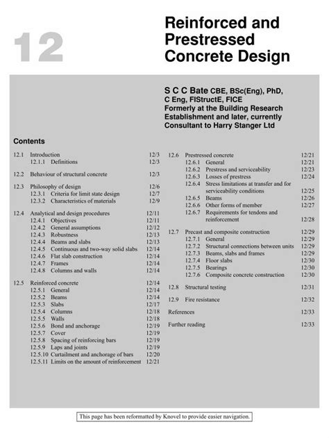 Pdf 12 Prestressed Concrete Design Freenguyen Hong Hai Free Fr Ebooks Science And