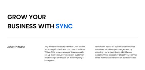 Sync Crm Platform For Business Behance