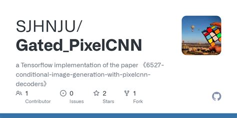 GitHub SJHNJU Gated PixelCNN A Tensorflow Implementation Of The Paper Conditional Image