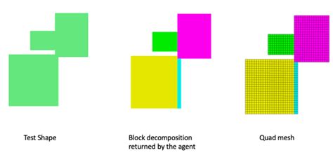 the block decomposition middle returned by the agent for the test