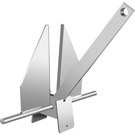 Vevor Boat Anchor Kit 8 5 Lb Fluke Style Anchor Hot Dipped Galvanized Steel Fluke Anchor