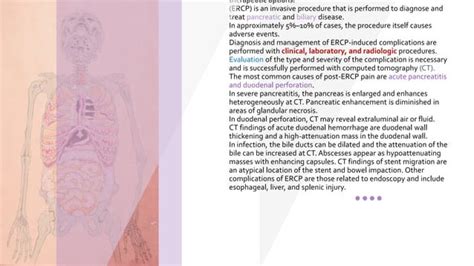 Ercp Complications Copy Pptx Digestive Disorders Diseases And