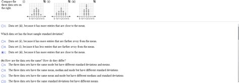 Solved Data Set M Because It Has More Entries That Are Chegg Com