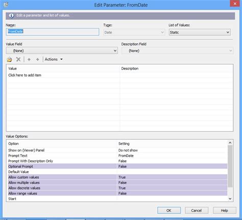 Date Range Parameter In Crystal Report Sap Community