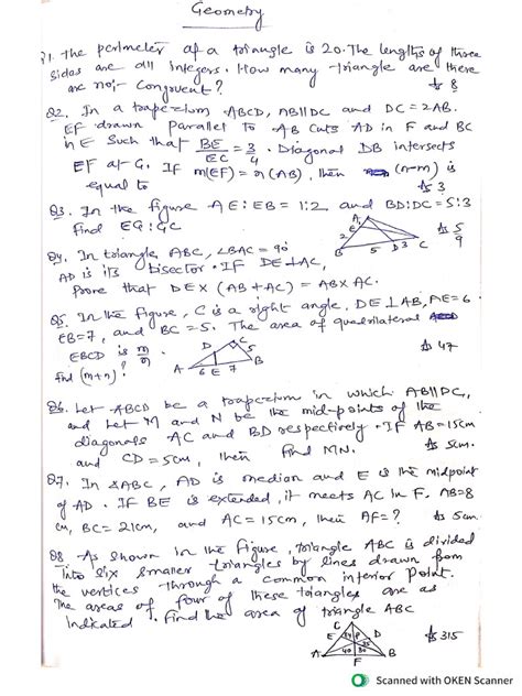 Level 1 Geometry Pdf