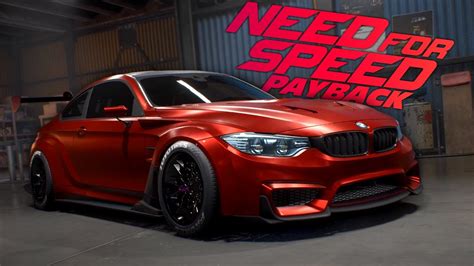 Need for Speed Payback BMW M4 Customization Gameplay - YouTube