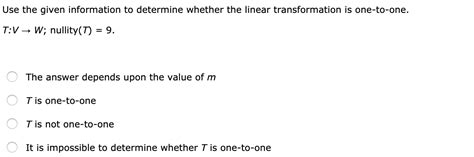 solved use the given information to determine whether the