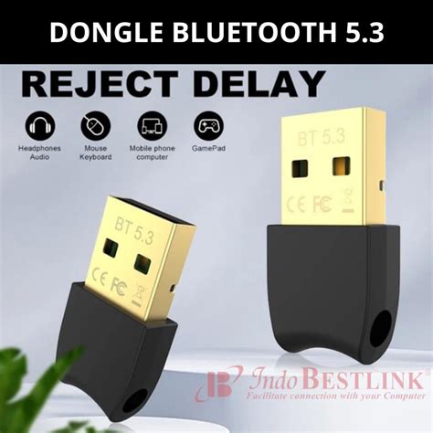 Jual USB Bluetooth 5 3 Adapter Transmitter Receiver Dongle Pc Shopee Indonesia