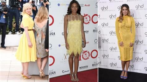 Cómo Combinar Un Vestido Amarillo Con Zapatos De Fiesta 10 Ideas