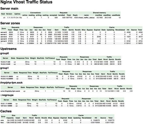 nginx虚拟主机流量状态模块（nginx module vts）使用说明文档（一） 知乎