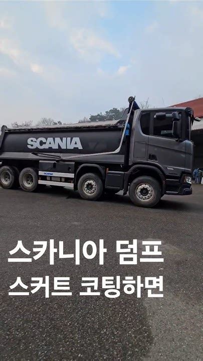 스커트 코팅해보자 스카니아 덤프 파비스 특장차 벤츠 볼보 스카니아 냉동탑차 트럭 덤프 엑시언트 언더코팅 트럭커 만트럭 트랙터 카센터 맥쎈