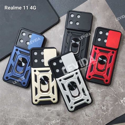 Jual Realme G Case Armor Slide Transformer Slide Kamera Protection Realme G Shopee