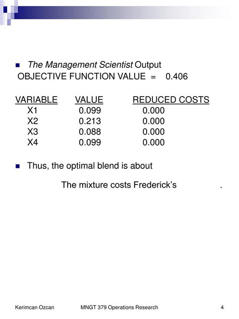 PPT Linear Programming Applications PowerPoint Presentation Free Download ID