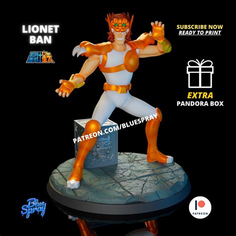 Stl File Lionet Ban 🗿 ・3d Print Model To Download・cults