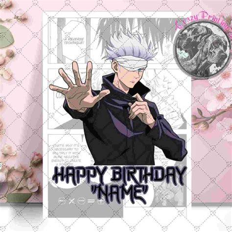 Jujutsu Kaisen Cake Etsy
