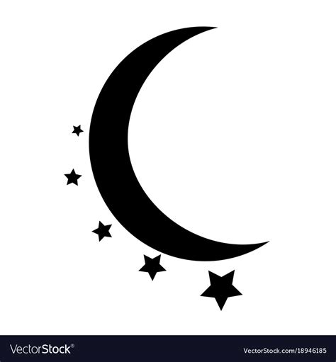 Abstract Moon Shape Royalty Free Vector Image Vectorstock Abstract Moon Shape Royalty Free Vector Image Vectorstock