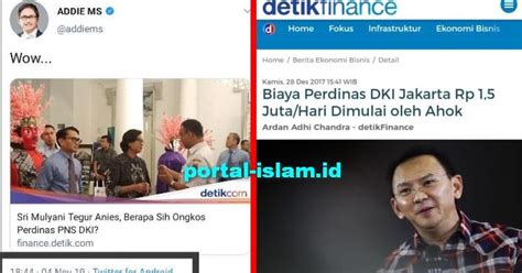 Kasian Addie MS.. Mau Serang Anies, Malah Nampol Junjungannya Sendiri ...