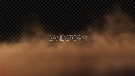 Realistic Sandstorm Dust Effect Overlay Overlays Motion Graphics Ft