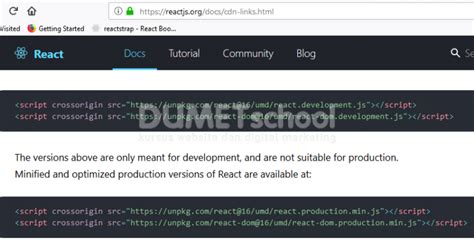 Cara Install Reactjs Dengan Cdn Kursus Website Digital Marketing