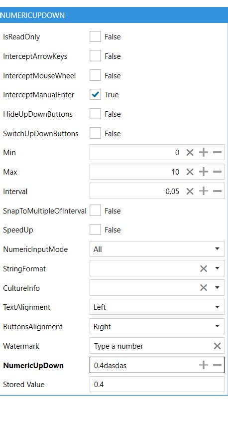 Numericupdown Input Values · Issue 3847 · Mahappsmahappsmetro · Github