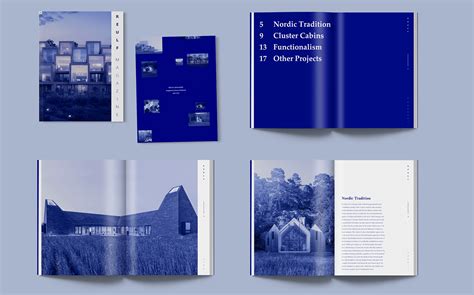 Architectural Magazine Look Book Design 12 Images Behance