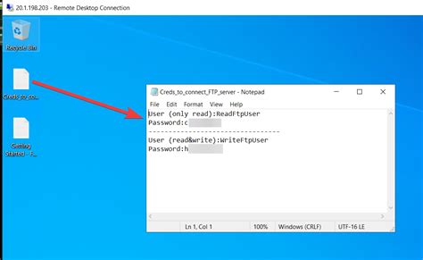 guidance on usage ftp iis on windows server 2022 dc azure edition